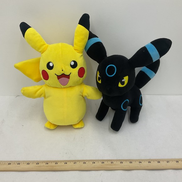 Nintendo | Toys | Nintendo Pokemon Yellow Black Stuffed Animal Plush ...